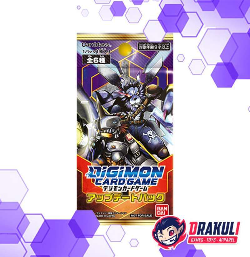 Jual Digimon Card Game Update Pack Promo Pack di Seller Drakuli Games ...