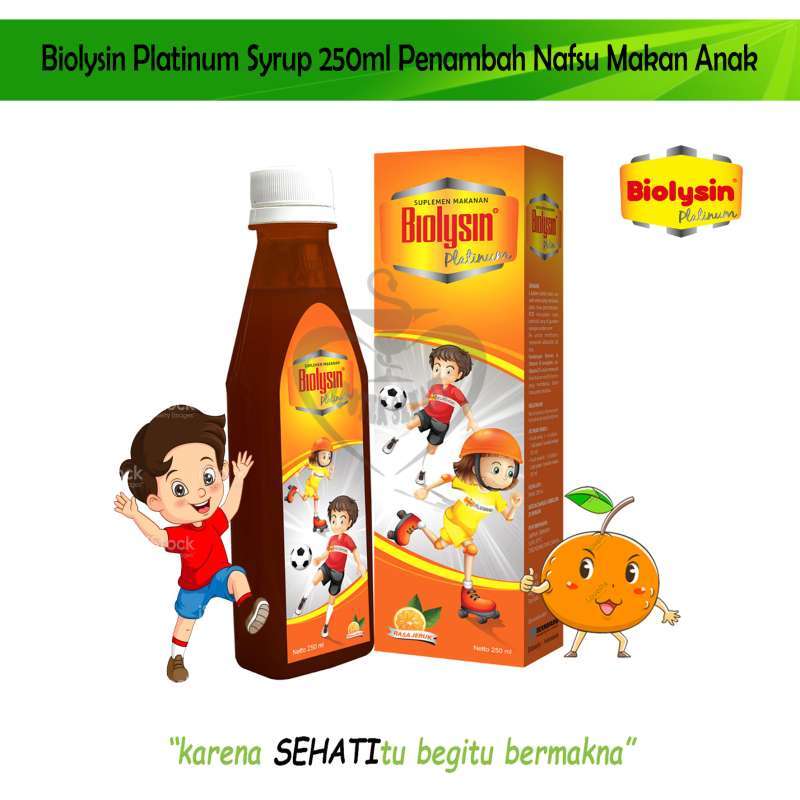 Promo Biolysin Platinum 250ml Suplemen Membantu Memenuhi Multivitamin ...