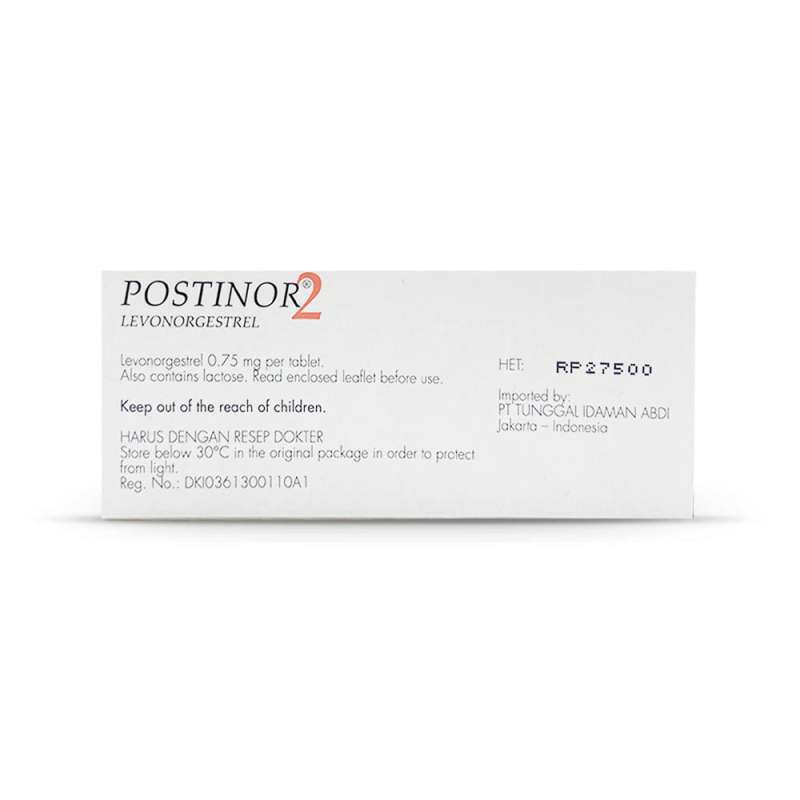 Jual Postinor 2 untuk kontrasepsi darurat/box exp 2025 di Seller Sehat ...
