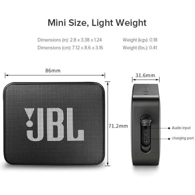 Jual JBL GO 2 Waterproof Portable Bluetooth Speaker di Seller wwponsel ...