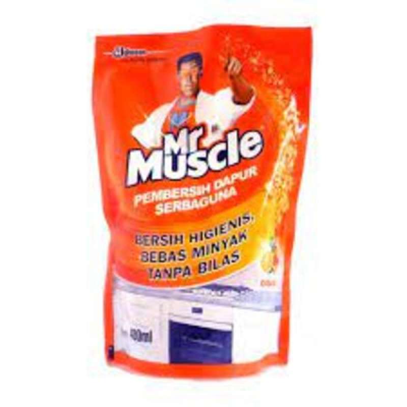 Jual MR MUSCLE ORANGE POUCH 12/400ML/PCS di Seller Assalaam Hypermarket ...