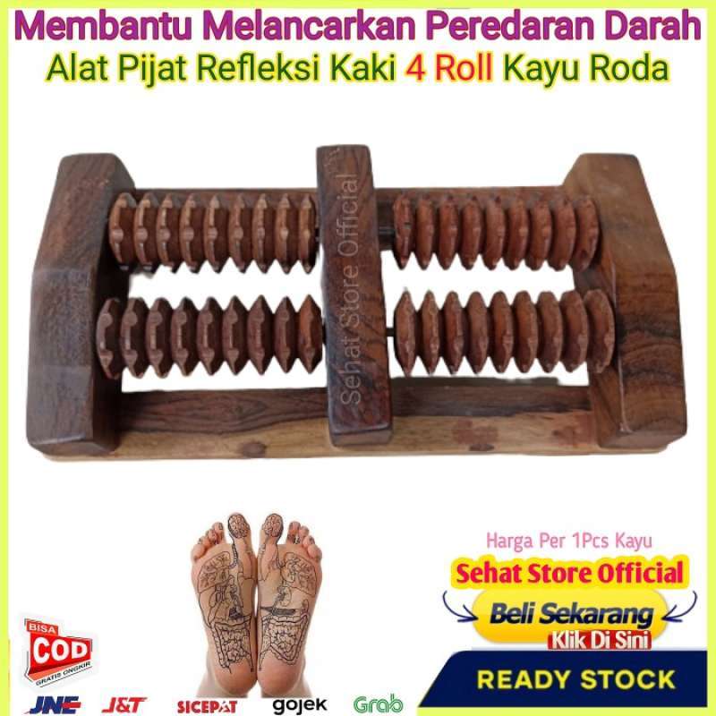 Promo KAYU Alat Terapi Refleksi Telapak Kaki Alat Pijat Kayu Pijet ...