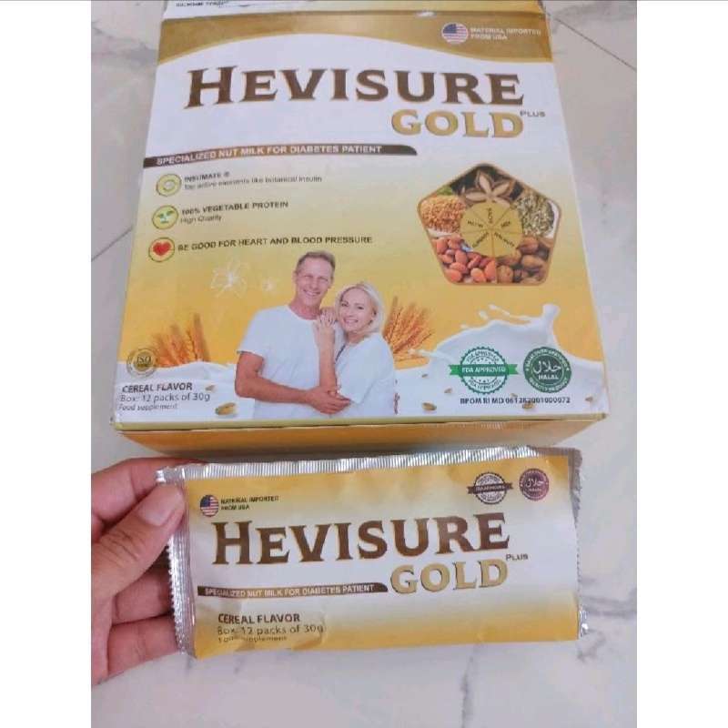Promo HEVISURE GOLD MILK SUSU OBAT DIABETES KENCING MANIS INSULIN ...
