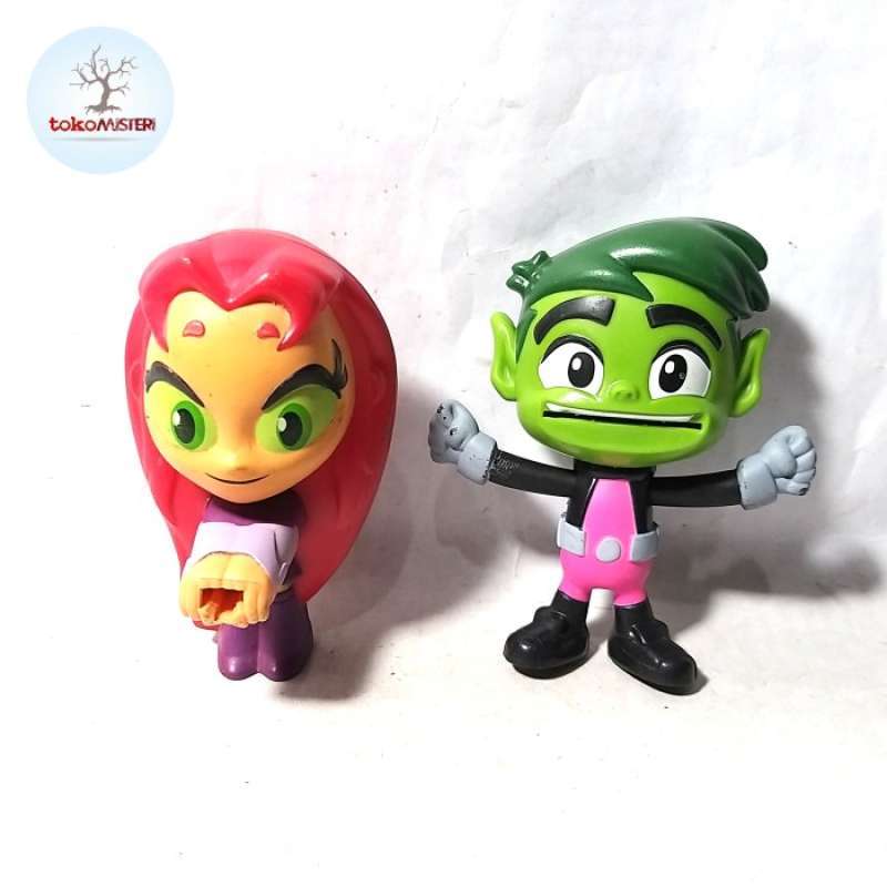 Jual Starfire Star Fire Beast Boy Teen Titans Go Titan Happy Meal Mcd ...