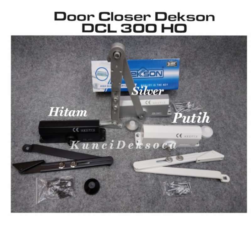 Promo Sale Door Closer Dekson Ho Dcl 300 Hold Open Dekkson - Hitam ...