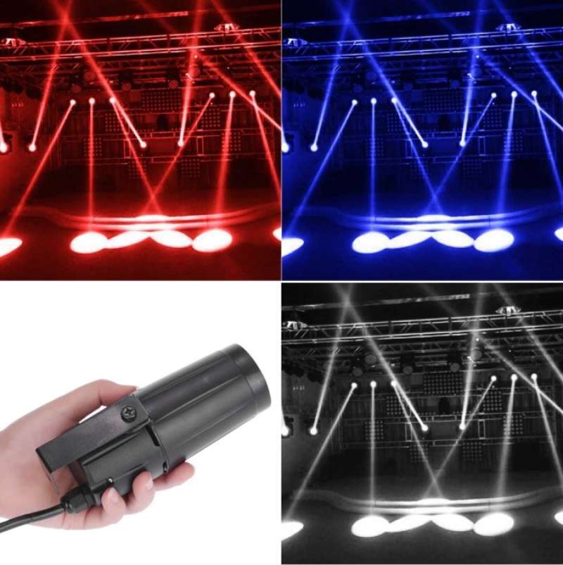 Promo LAMPU SOROT PANGGUNG LED LASER PROYEKTOR SPOTLIGHT DJ DISCO PARTY ...