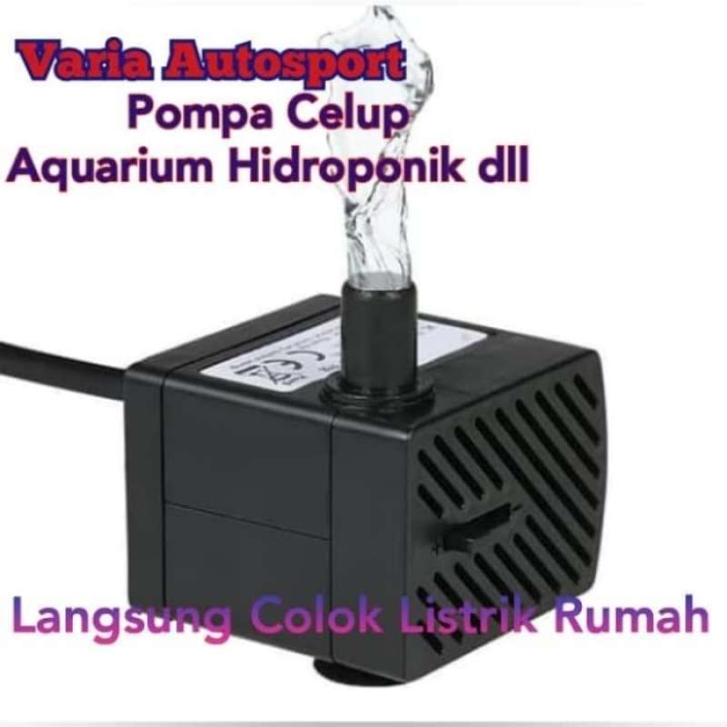 Promo POMPA AIR CELUP MINI AC EU PLUG 220V SUBMERSIBLE PUMP - Diskon 50 ...