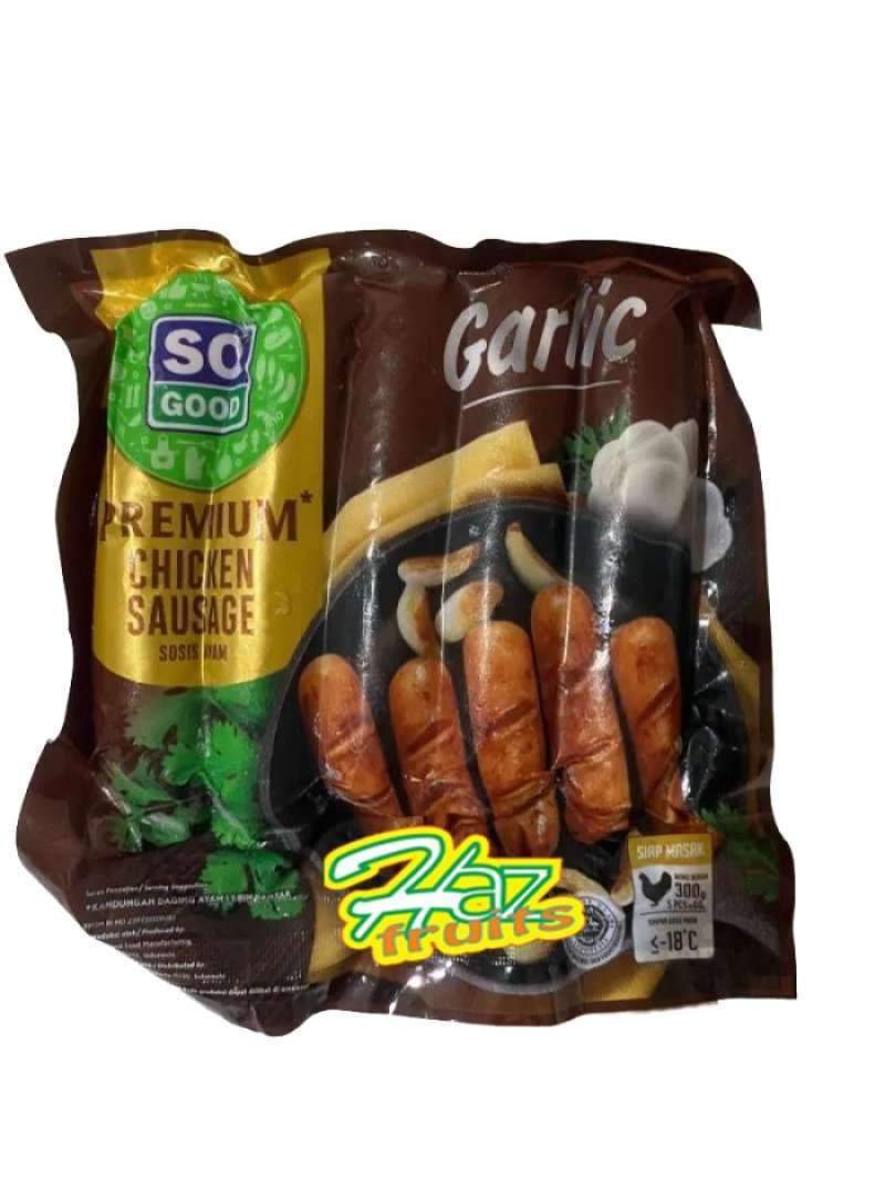 Jual So Good Premium Chicken Sausage | Sosis Ayam Premium 300g di Seller Haz Fruits - Karangayu ...