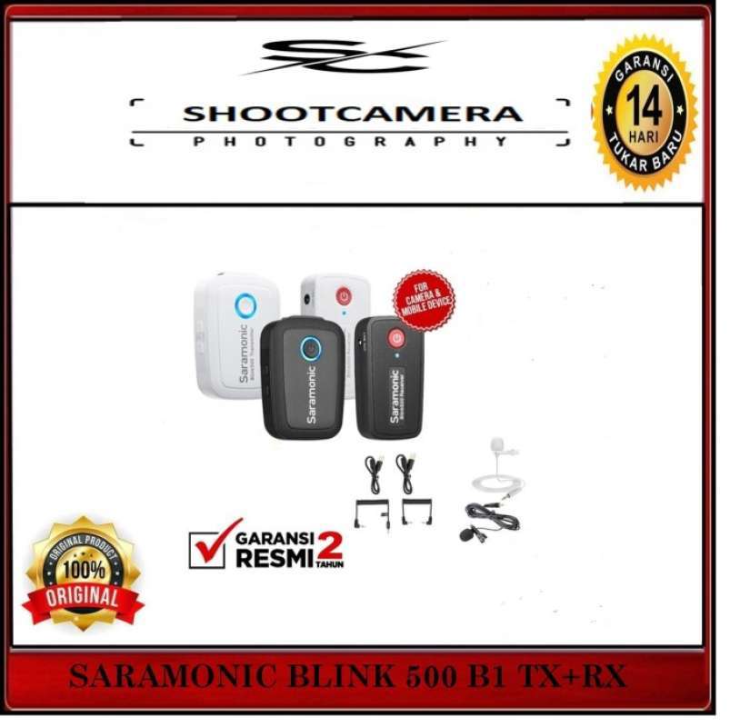 Promo SARAMONIC B500 B1 MICROPHONE KAMERA - SARAMONIC B500 B2 WIRELESS ...