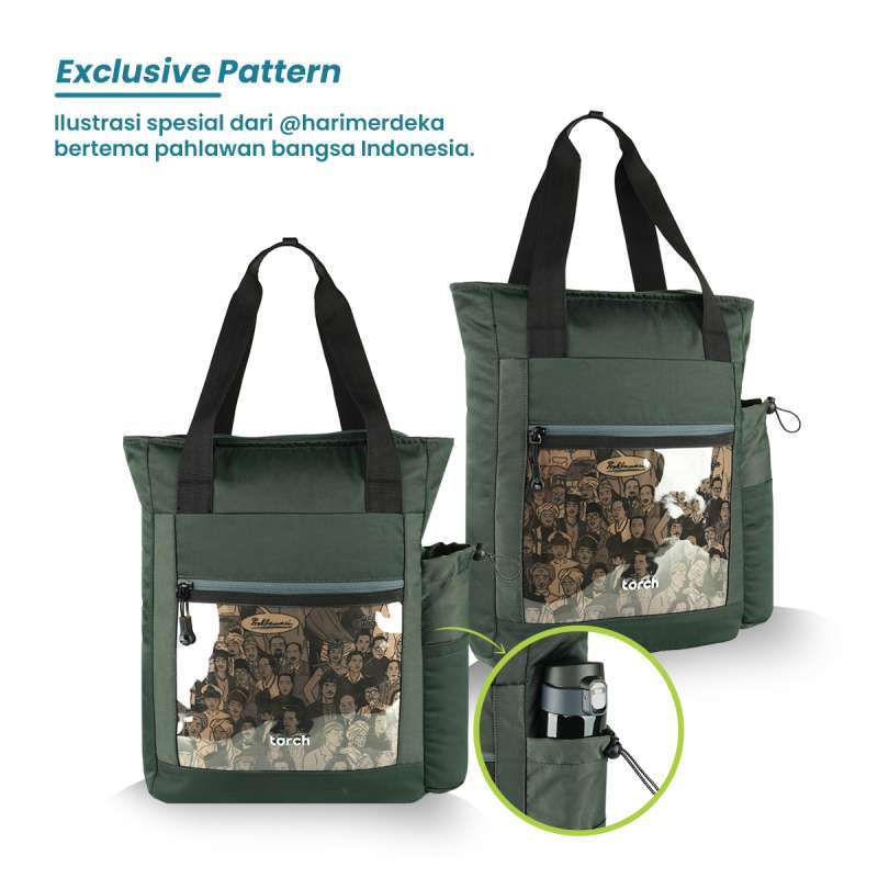 Promo Torch Rintis Tote Bag Backpack Totebag Artwork Spesial Hari ...