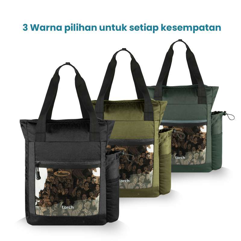 Promo Torch Rintis Tote Bag Backpack Totebag Artwork Spesial Hari ...