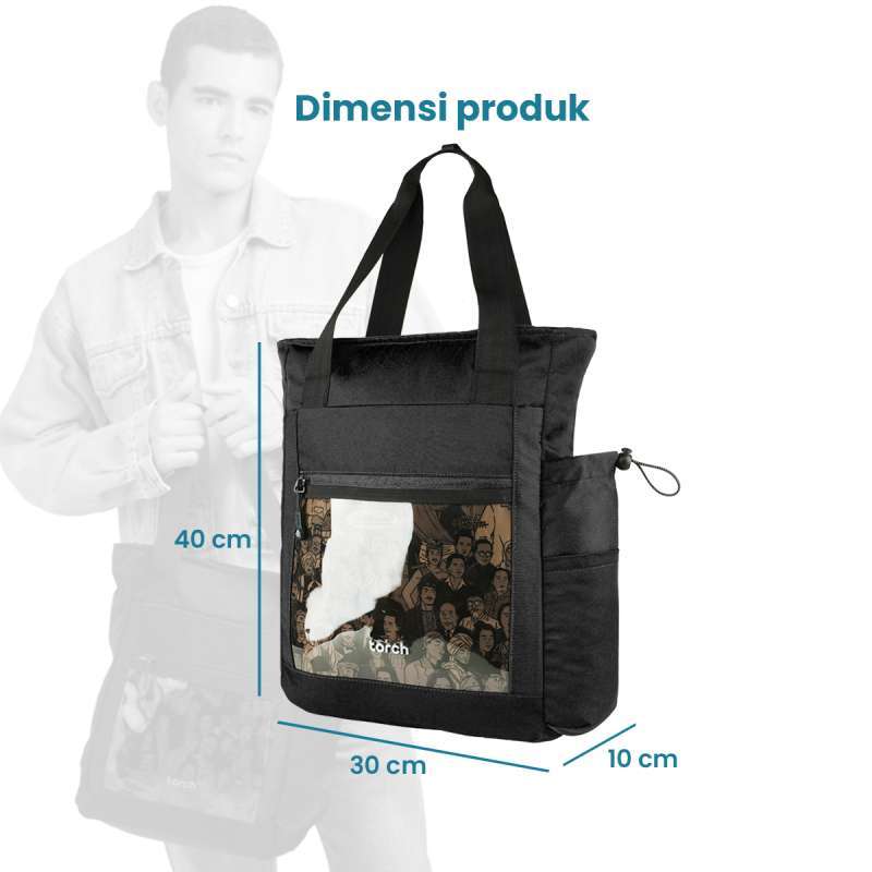 Promo Torch Rintis Tote Bag Backpack Totebag Artwork Spesial Hari ...