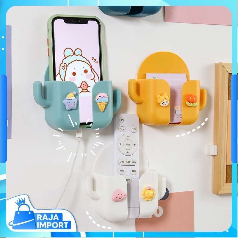Jual H5372 Rak HP DIY / Rak Handphone Dinding Tempel Stiker Karakter ...