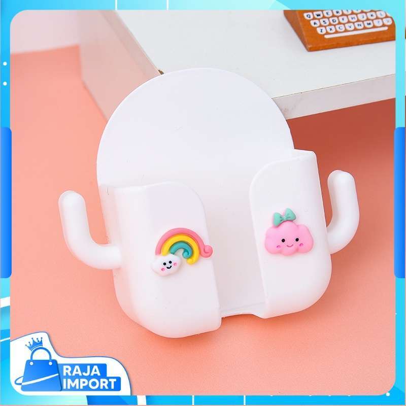 Jual H5372 Rak HP DIY / Rak Handphone Dinding Tempel Stiker Karakter ...