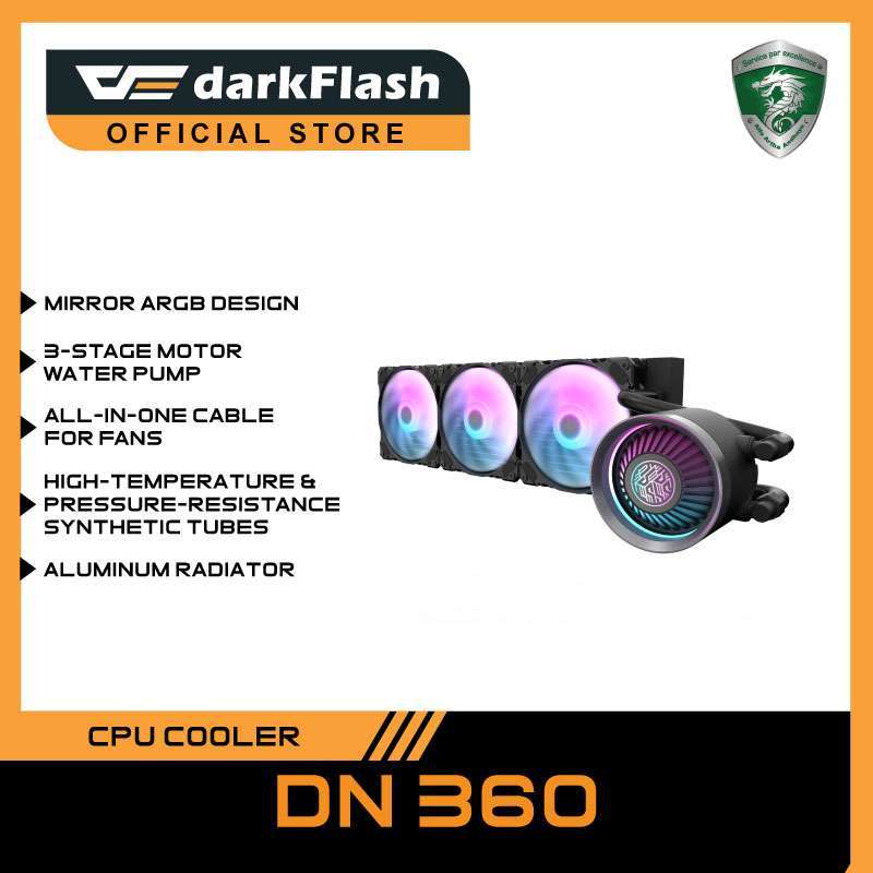 Jual darkFlash NEBULA DN360 Liquid CPU Cooler [Support Intel & AMD] di ...