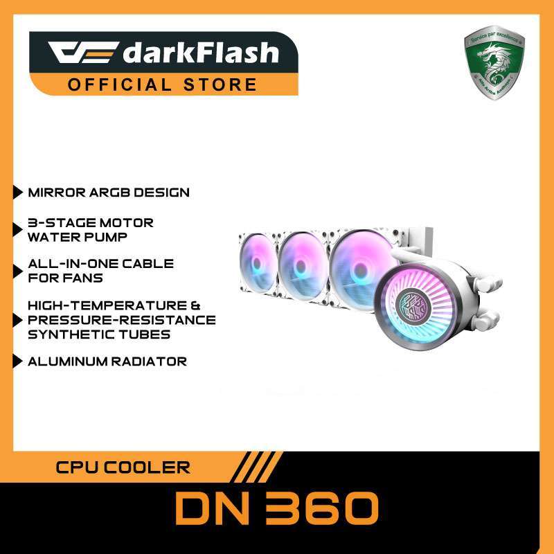 Jual darkFlash NEBULA DN360 Liquid CPU Cooler [Support Intel & AMD] - Putih di Seller darkFlash ...