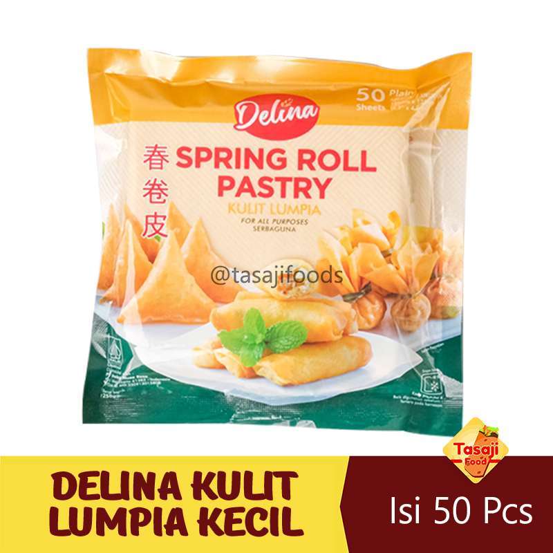 Jual Delina Kulit Lumpia Kecil Isi 50 Pcs di Seller Tasaji Food ...