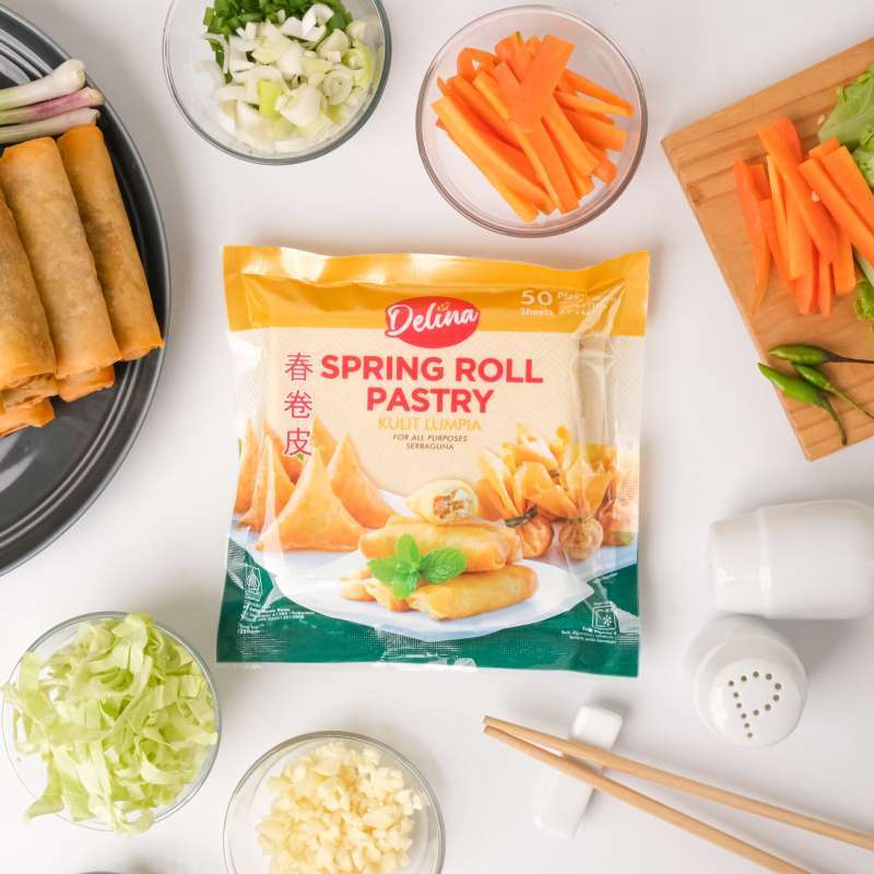 Jual Delina Kulit Lumpia Kecil Isi 50 Pcs di Seller Tasaji Food ...