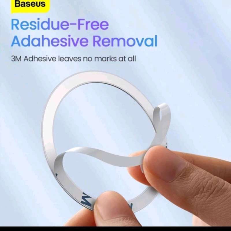 Jual Baseus Magnetic Metal Ring For MagSafe Besi Plat Magnet For ...