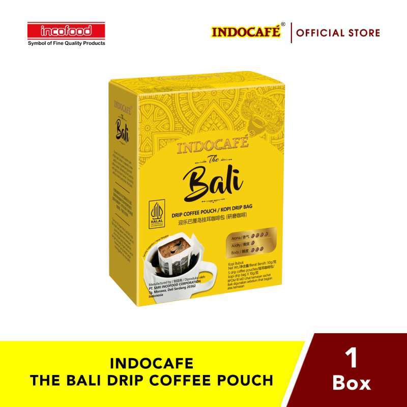 Jual Indocafe The Bali Drip Coffee Pouch Di Seller Indocafe Official ...