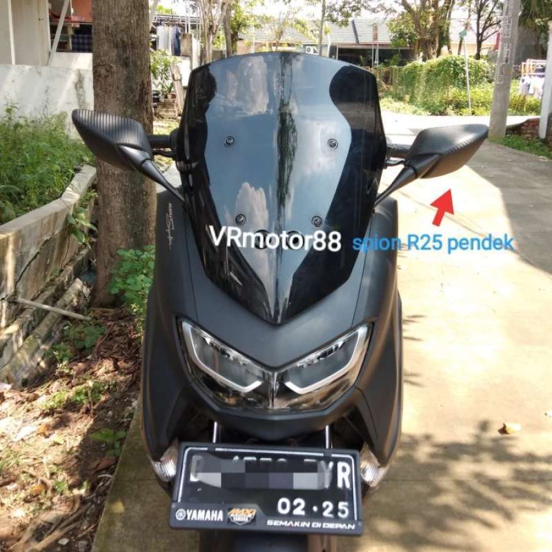 Promo breket spion bracket serpo new nmax V2 + Spion R25 pendek Diskon ...