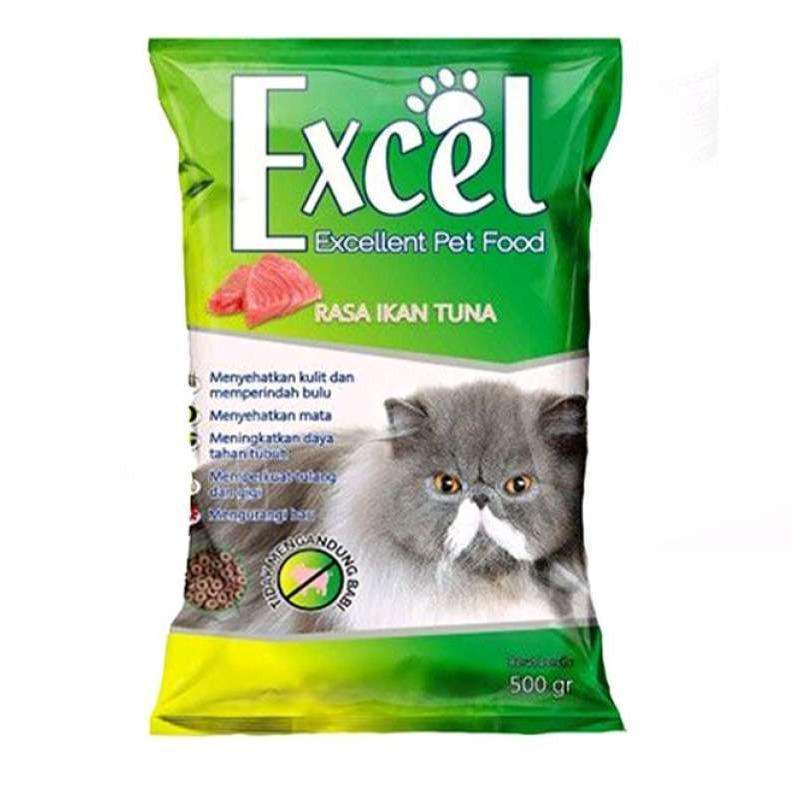 Jual Makanan Kucing Excel Freshpack 500gr Hijau Di Seller Lope Koi ...