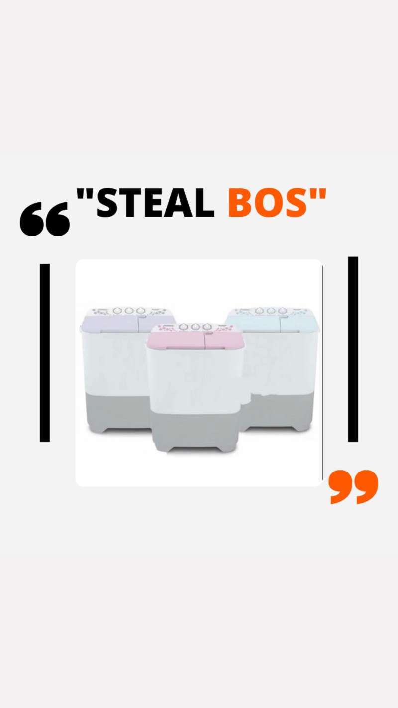 Jual Sharp Mesin Cuci 80 Mw Sharp Mesin Cuci 2 Tabung 7kg Es-t80mw Di Seller Steal Bos - Cempaka ...