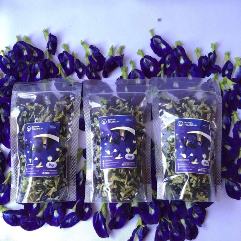 Jual Bunga Telang Kering - 10 Gram Di Seller Bunga Telang Id ...