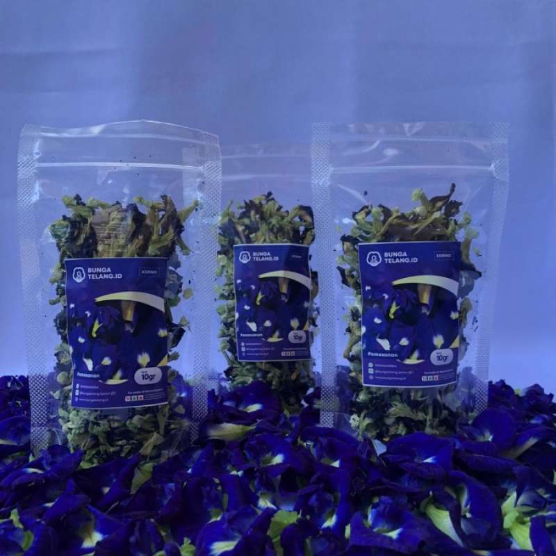 Jual Bunga Telang Kering - 10 Gram Di Seller Bunga Telang Id ...