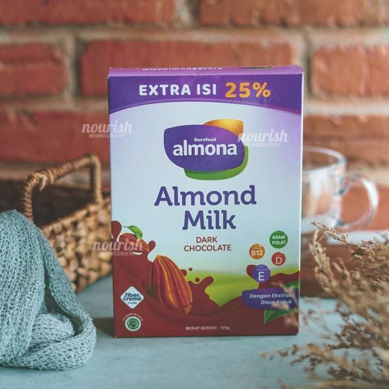 Promo ALMONA Almond Milk Powder ASI BOOSTER with Daun Katuk, Dark ...