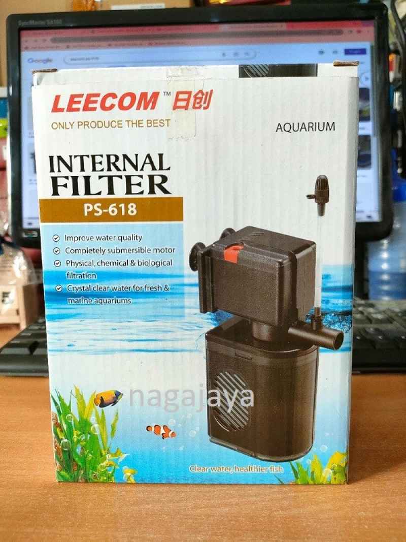 Jual pompa internal filter aquarium kelas premium Leecom PS 618 asli ...