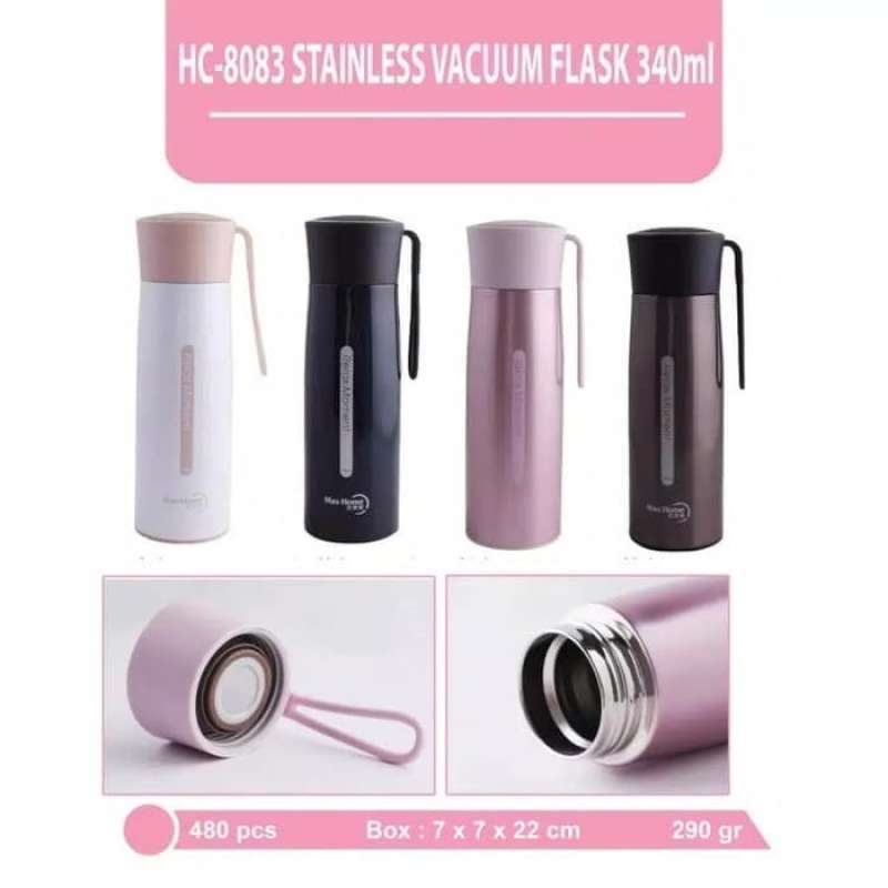 Promo Thermos Stainless Tumbler 340 Ml Max Home Thermos Hc-8083 Diskon 50% Di Seller Lorena ...