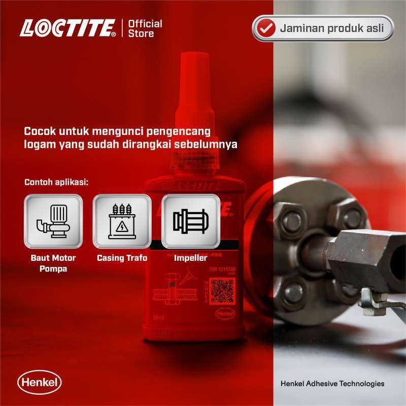 Promo Henkel Loctite 290 Threadlocker Lem Baut Wicking Grade 50 Ml Twin Pack Diskon 5% Di Seller ...
