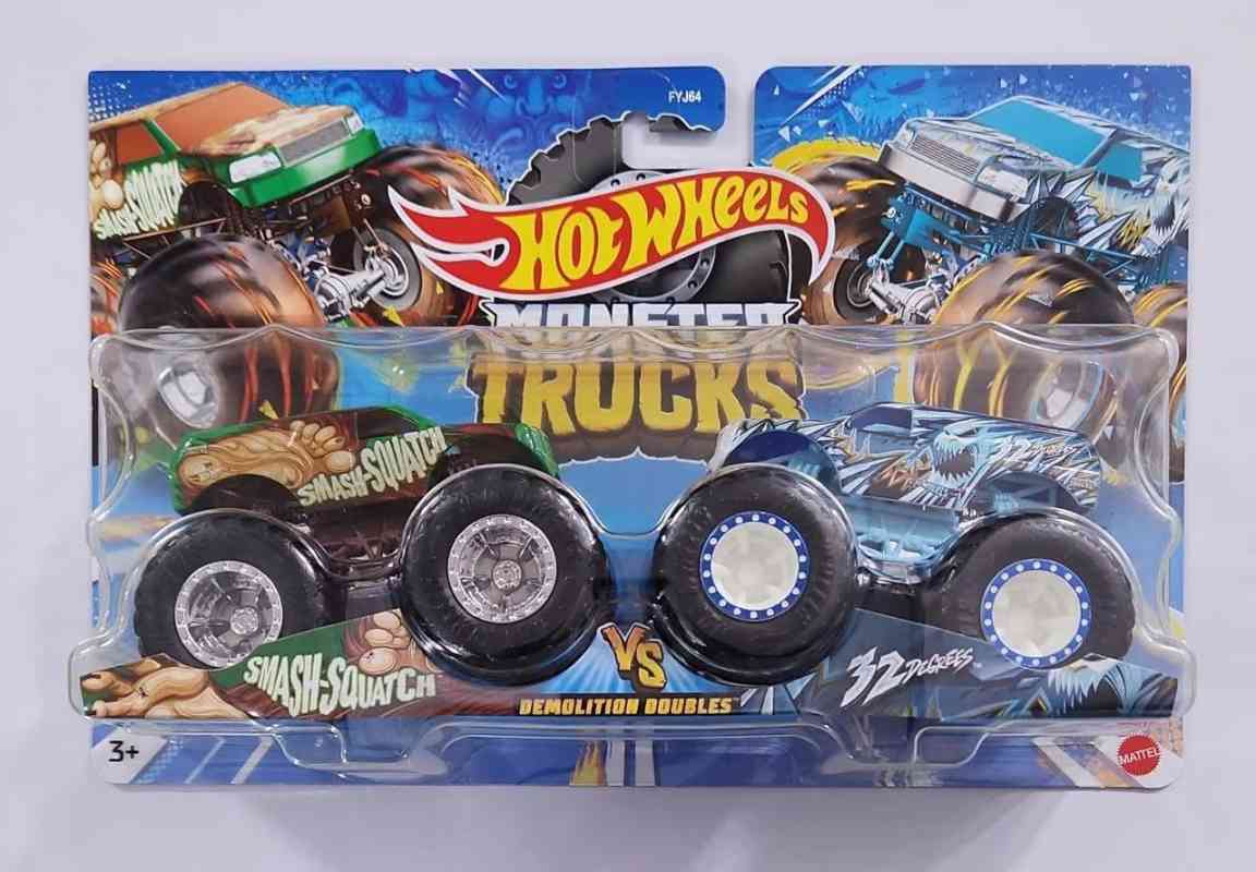 Jual Hot Wheels Monster Trucks Demolition Doubles Mainan Mobil Mobilan ...