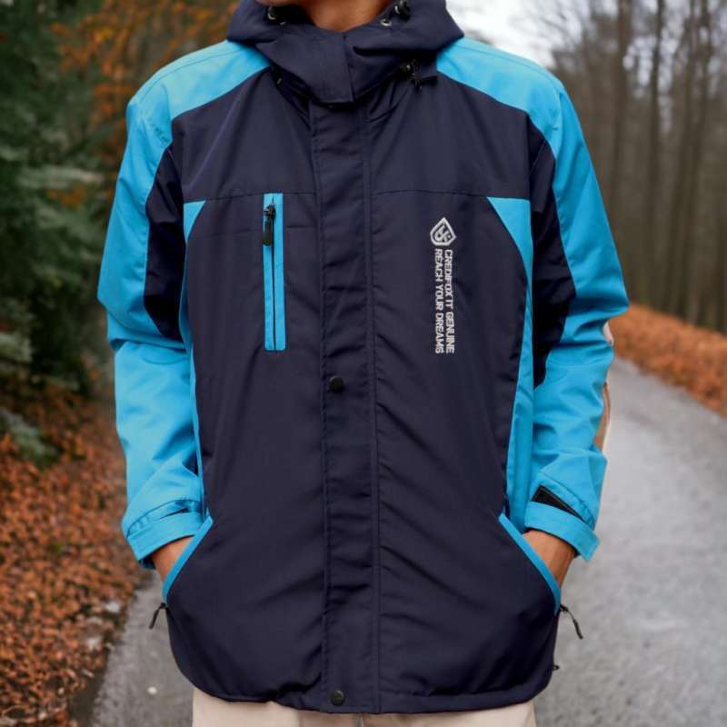 Jual CREDIFOX Jaket gunung genuine bahan taslan /jaket gunung pria ...