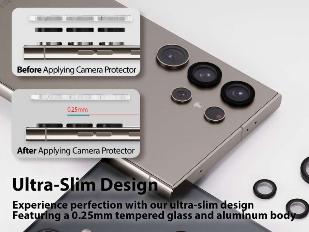 Promo Lens Camera Samsung S24 Ultra Plus Whitestone Dome Camera Ring 2 ...
