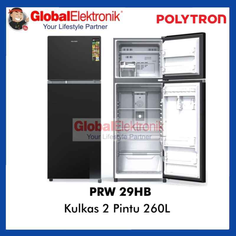 Jual Polytron Kulkas 2 Pintu Prw 29 Hb 260l Prw29hb [semarang] Di Seller Global Elektronik ...