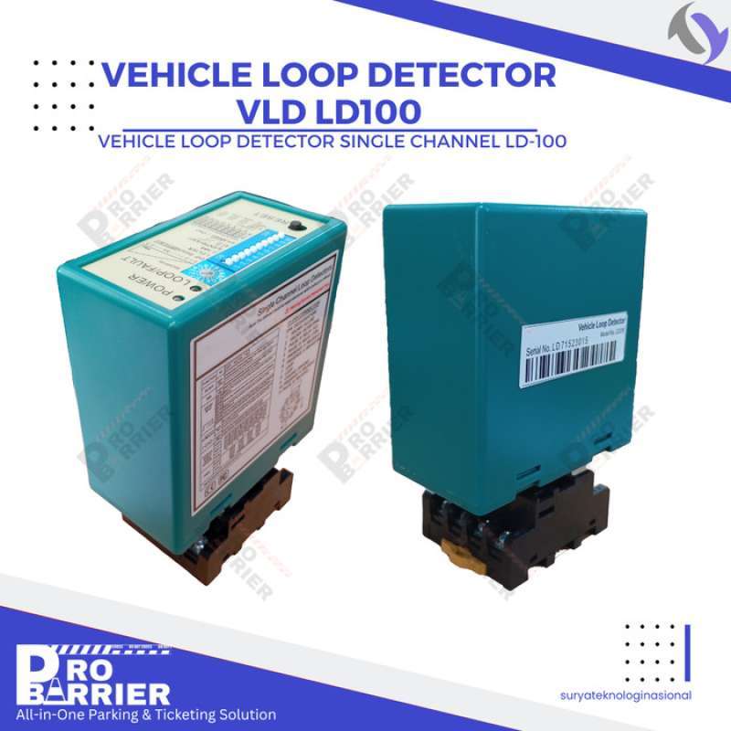 Jual Vehicle Loop Detector Single Channel LD-100 | VLD LD100 di Seller ...