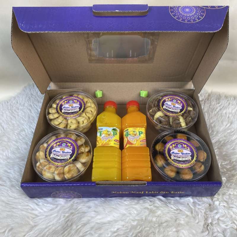Jual Paket Kue Lebaran Inti Rasa Parcel Kue Kering Paket Kue Kering ...