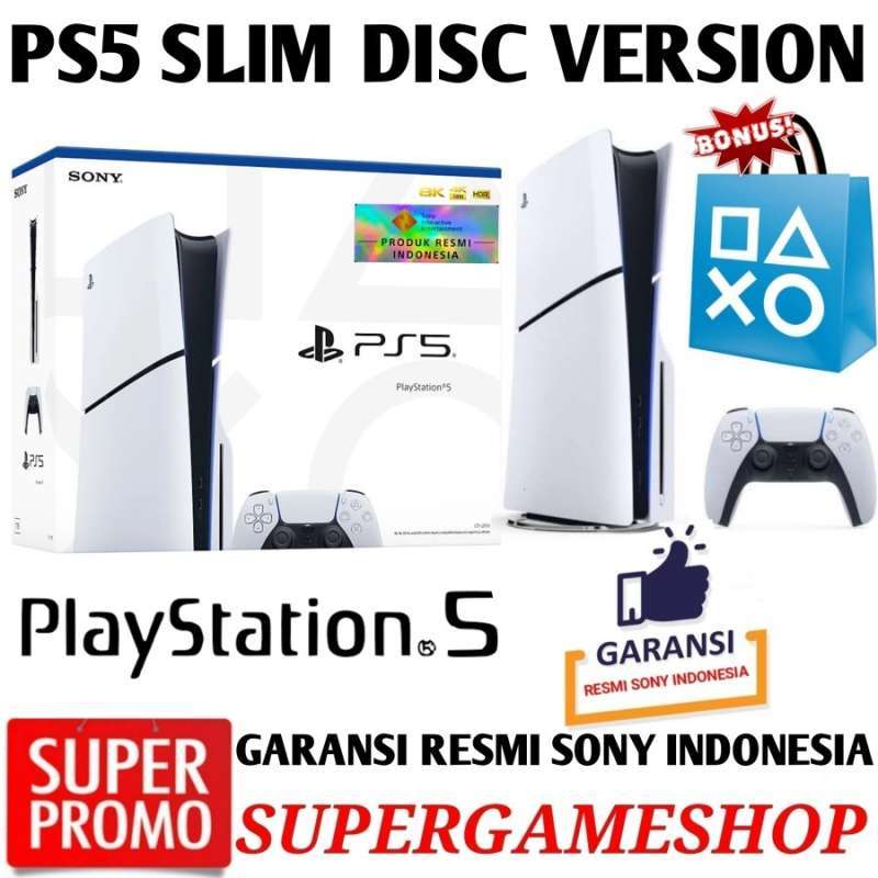 Promo Supergameshop - Ps5 Slim Disc Version - Ps5 Slim Digital Version ...