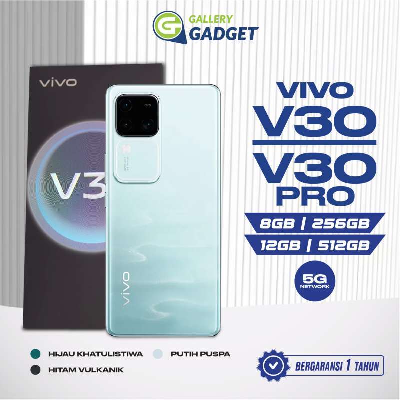 Promo Vivo V30 Pro 5g 8/256 12/512 Ram 8gb 12gb Rom 256gb 512gb Smartphone - V30 Black 12/512 ...