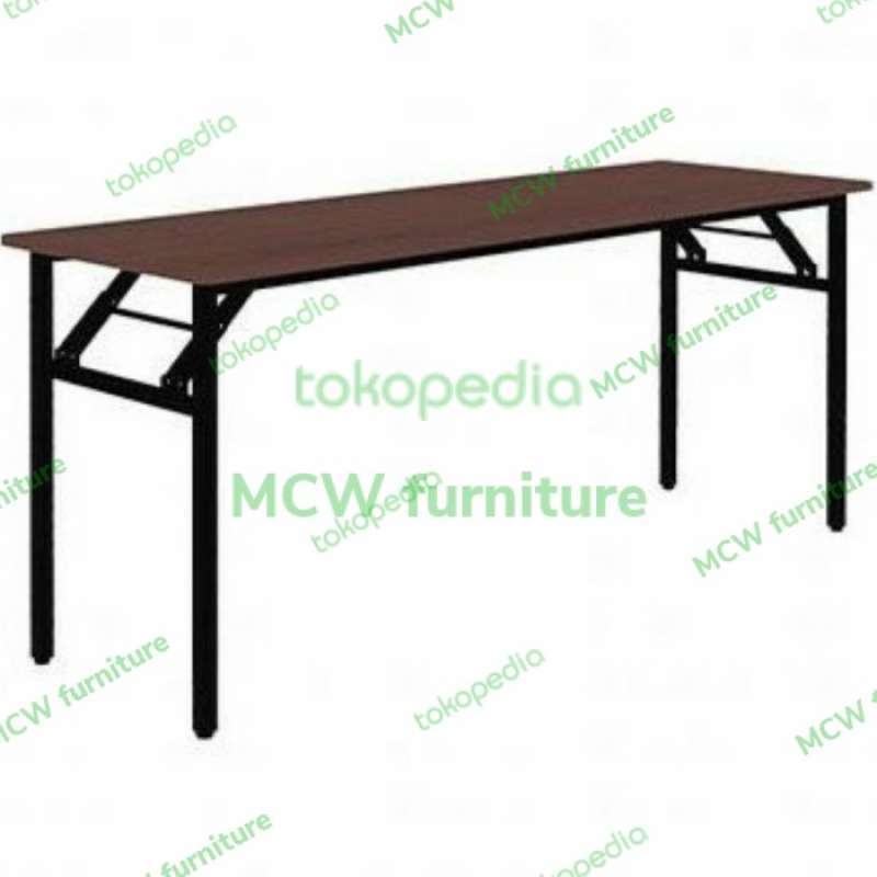 Promo Meja Lipat Kaki Besi/Meja Kerja/Meja Makan Lipat/Meja Kerja Lipat ...