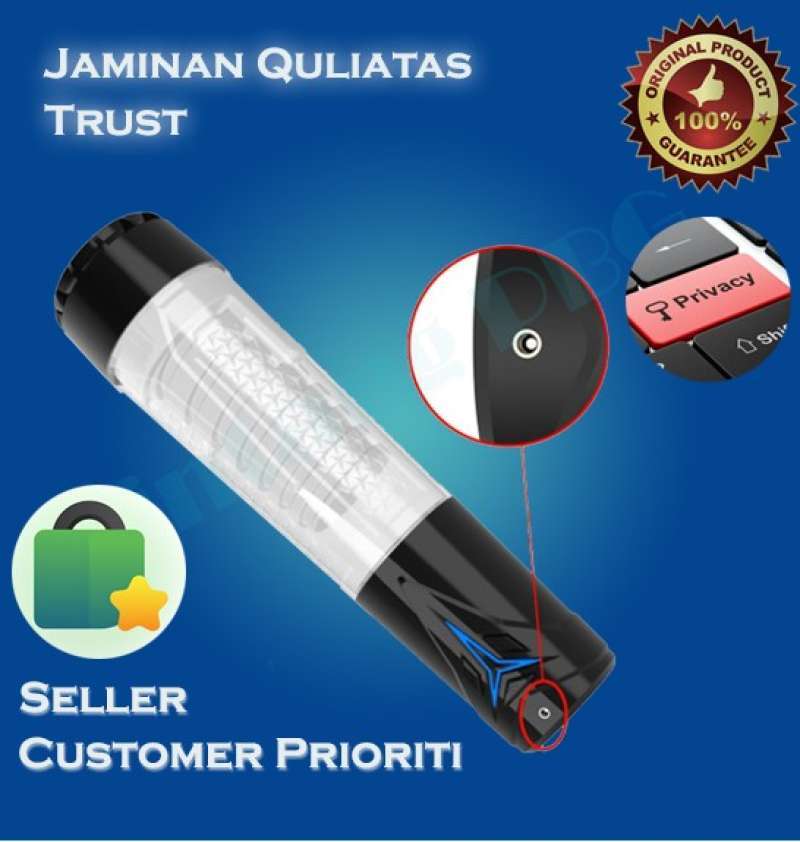 Promo Alat-Bantu- Pria Mode Hisap Getar Terapi Pemanjang Otomatis ...