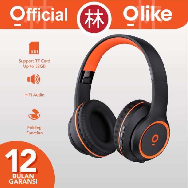 Promo Olike H1 Gaming Wireless Headset On-ear With Mic Purebass ...