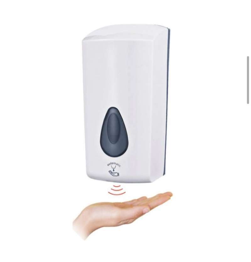 Promo New Automatic Spray Sensor Hand Sanitizer Dispenser With Base ...