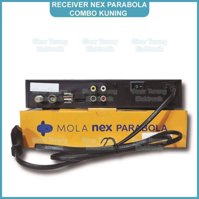 Promo Receiver Nex Combo Kuning Stb Dan Parabola Diskon 8% Di Seller ...