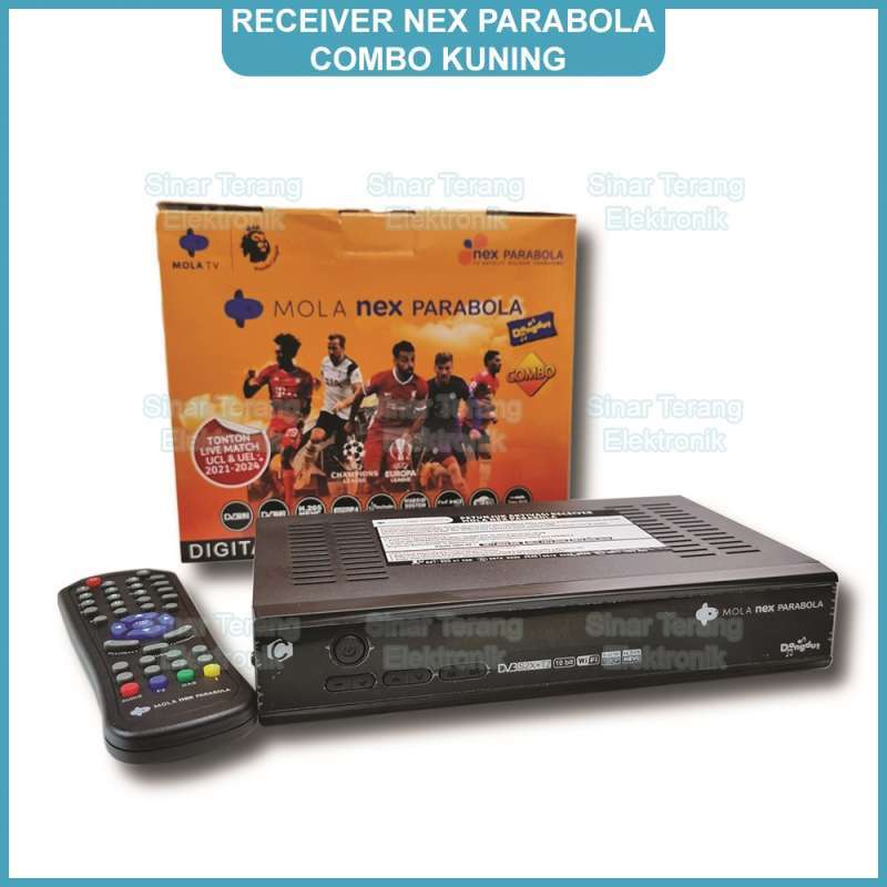 Promo Receiver Nex Combo Kuning Stb Dan Parabola Diskon 8% Di Seller ...