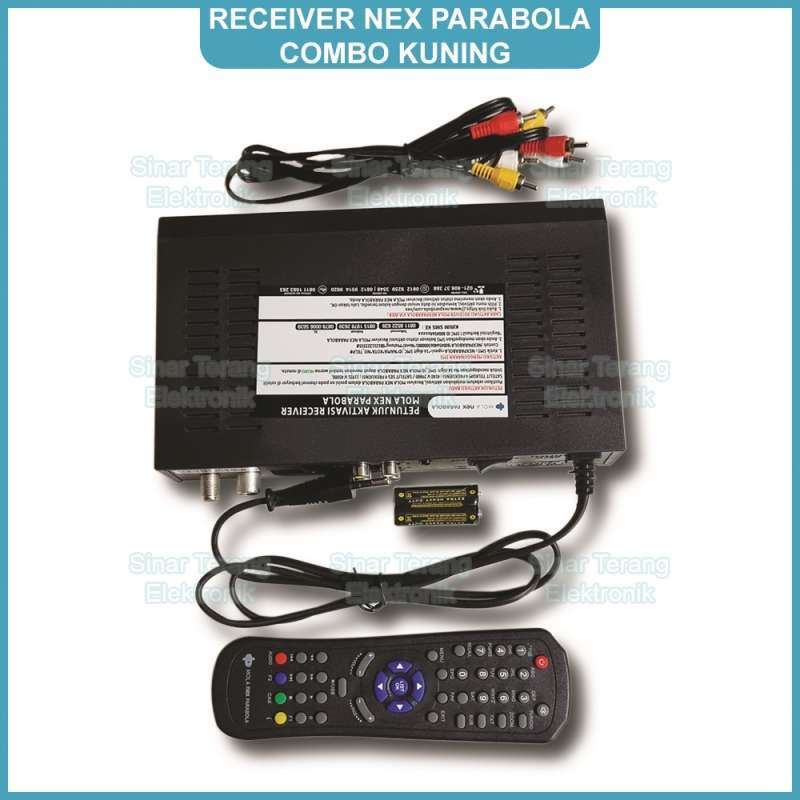 Promo Receiver Nex Combo Kuning Stb Dan Parabola Diskon 8% Di Seller ...