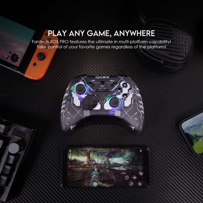 Jual Fantech Eos Pro Wgp15 Wireless Bluetooth Gamepad Joystick Pc Android Ios For Laptop Pc ...