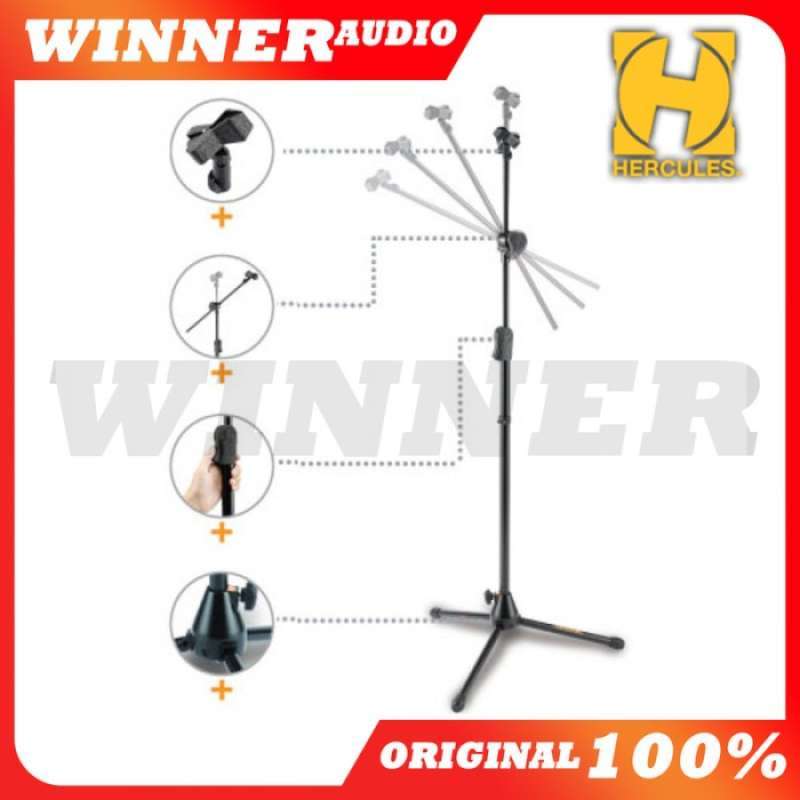 Promo Stand Microphone Hercules Ms533b Mic Boom Original Diskon 23% Di Seller Indah Purnama Tech ...